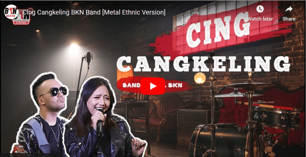 Cing Cangkeling BKN Band [Metal Ethnic Version] | Badan Kebudayaan ...